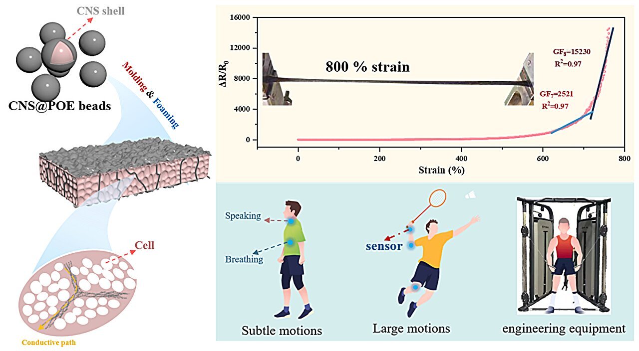 Advanced Polymer Foam Sensor: Revolutionizing Motion Detection with ...