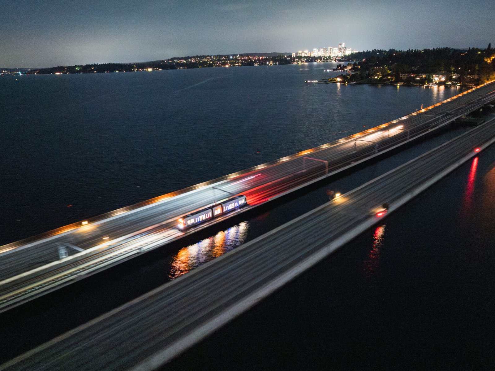 Revolutionizing Transportation: Train Crosses Floating Bridge in ...